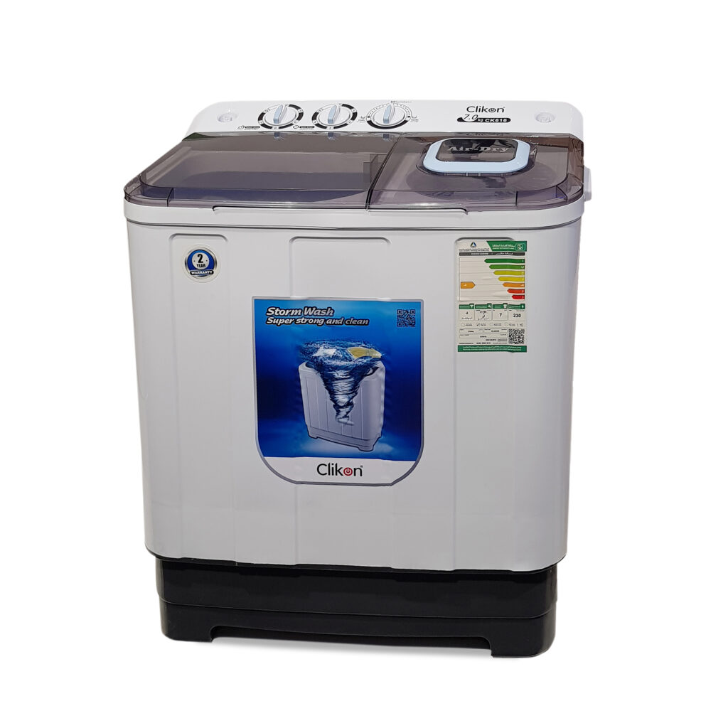 7KG SEMI-AUTOMATIC WASHING MACHINE - Clikonworld